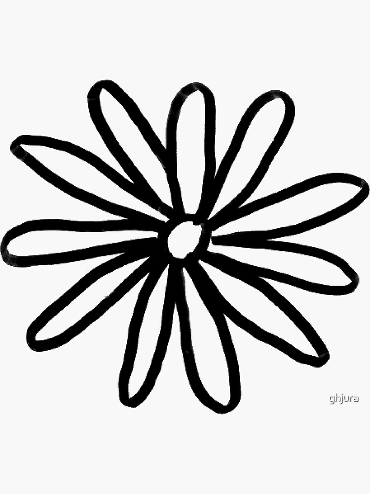 "Flower" Sticker for Sale by ghjura | Redbubble