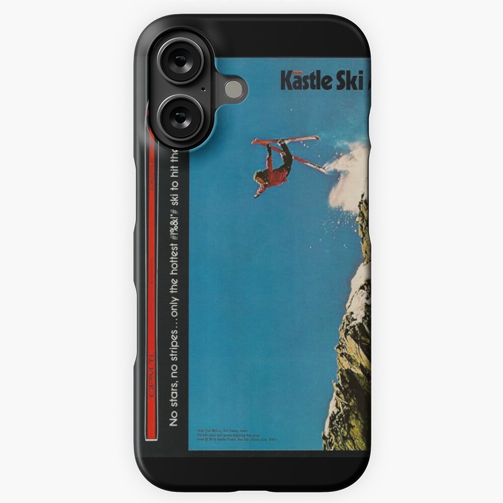 "Kastle ski ad" Poster for Sale by heymate | Redbubble