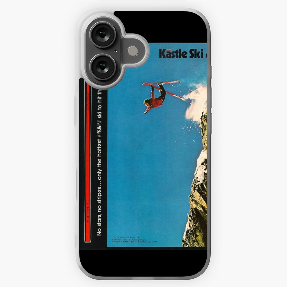 "Kastle ski ad" Poster for Sale by heymate | Redbubble