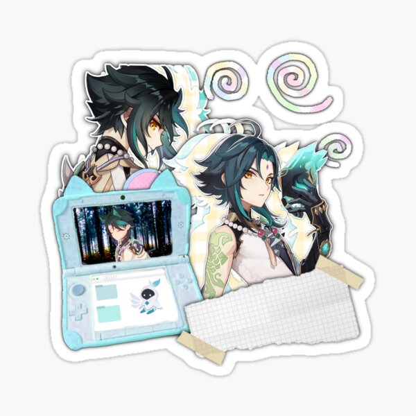 "Xiao Genshin Impact" Sticker for Sale by milkuvvay | Redbubble