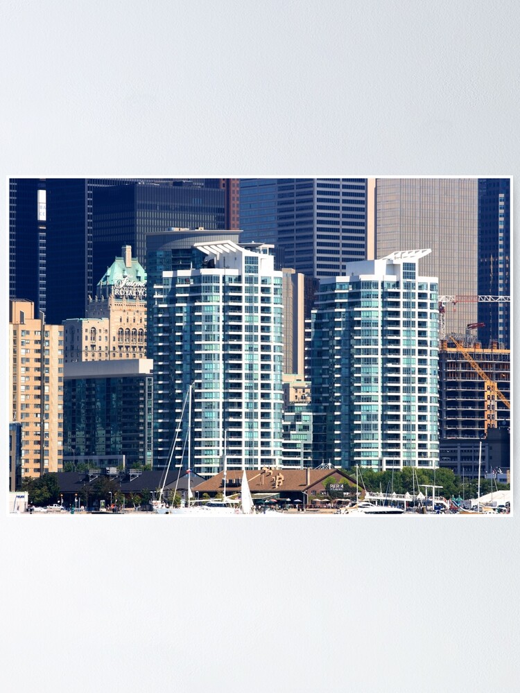 "Modern apartment buildings." Poster for Sale by AlexIPhotograph ...