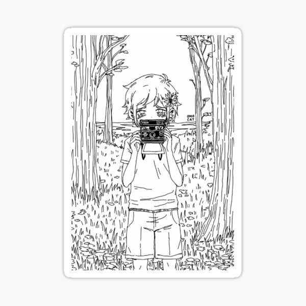 "Omori" Sticker for Sale by Merchmanga | Redbubble