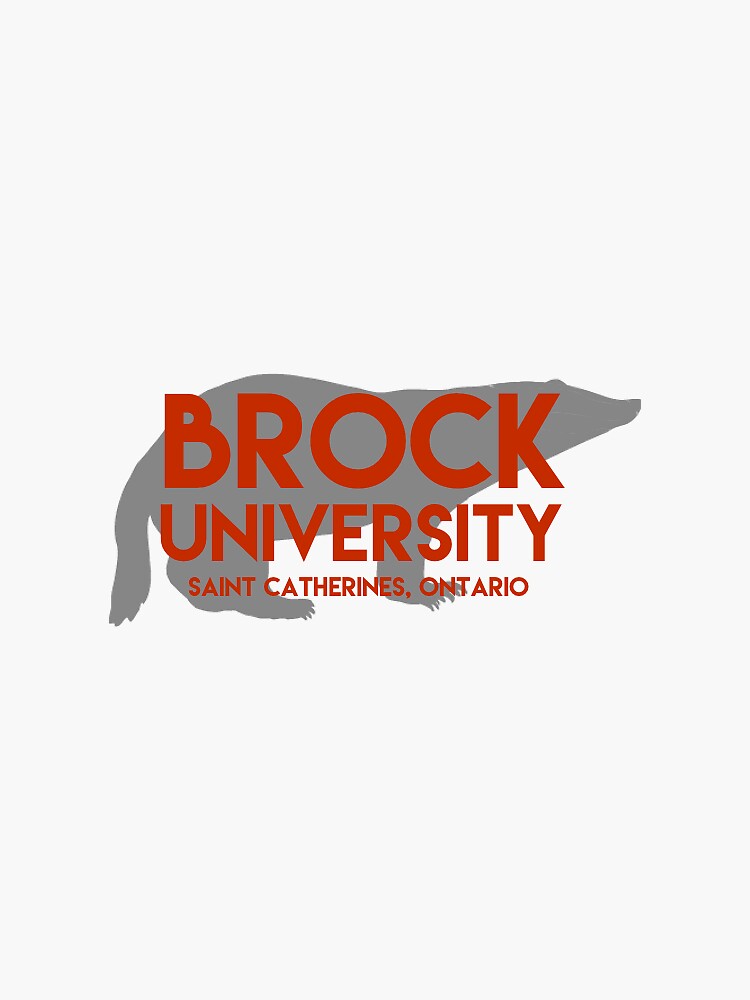 "Brock with badger" Sticker for Sale by Aly Silverberg | Redbubble