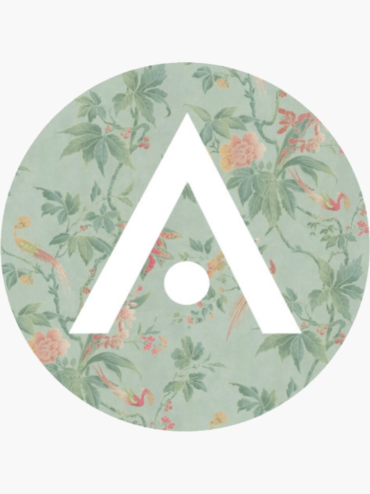 "Green Aveda logo" Sticker for Sale by Dalaura | Redbubble