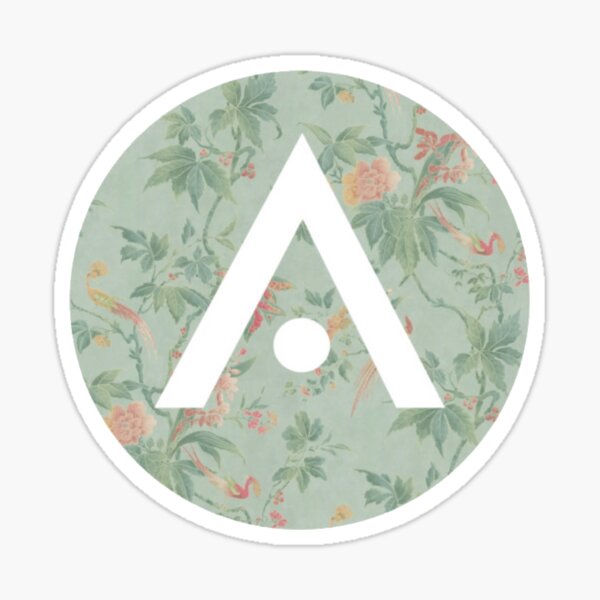 "Green Aveda logo" Sticker for Sale by Dalaura | Redbubble
