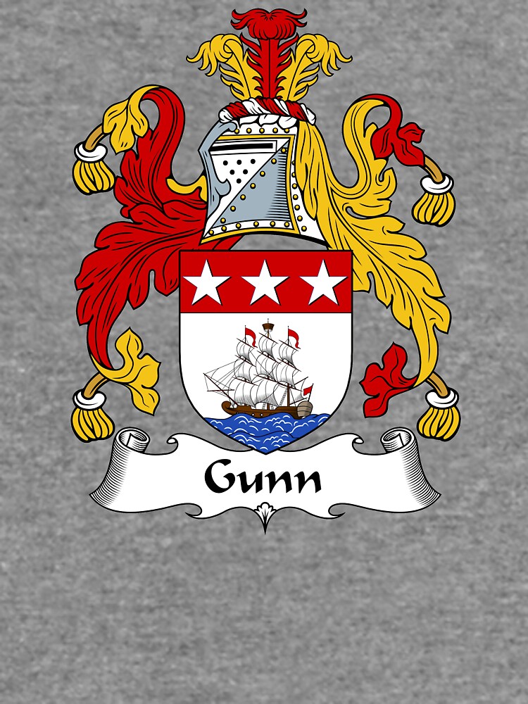 "Gunn Coat of Arms / Gunn Family Crest" Lightweight Sweatshirt for Sale ...