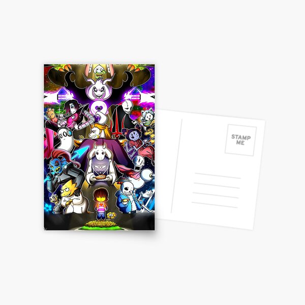 "Undertale" Postcard for Sale by smudgeandfrank | Redbubble