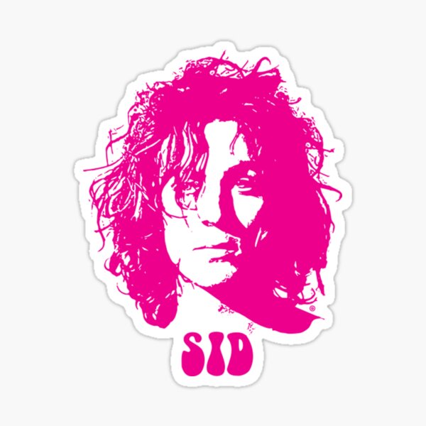 "Pink Floyd Sid" Sticker for Sale by MalaRock | Redbubble