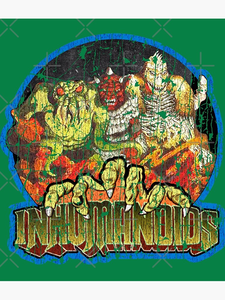 "80's Classic Toyline Inhumanoids "D'Compose Tendril & Metlar"" Poster ...