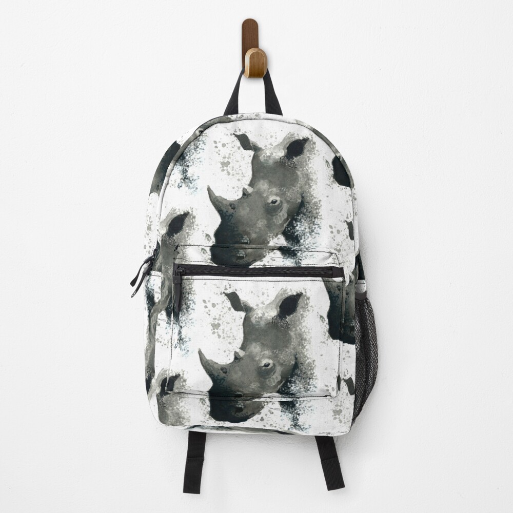 "Rhino" Backpack for Sale by rvanni | Redbubble