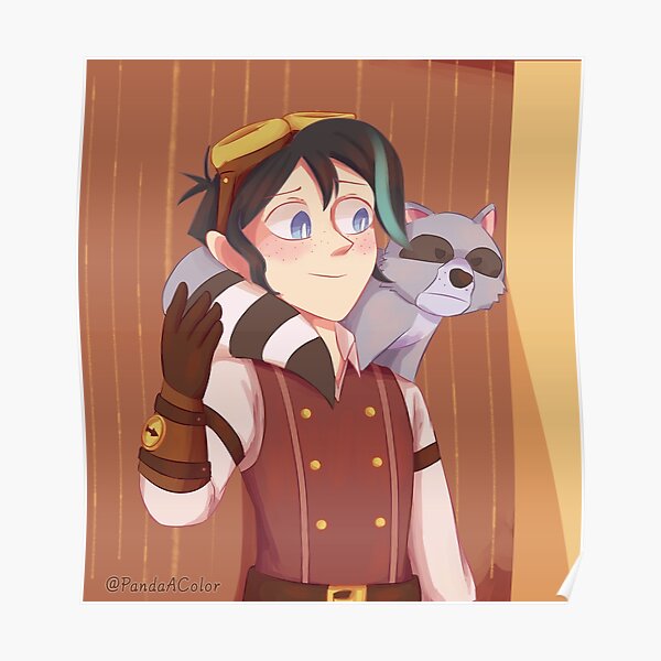 "Varian (Tanlged: the series)" Poster by PandaAColor | Redbubble