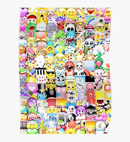 Emoji: Posters | Redbubble
