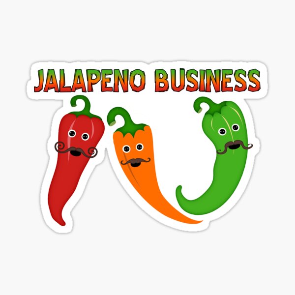 Jalapeno Pepper Stickers | Redbubble