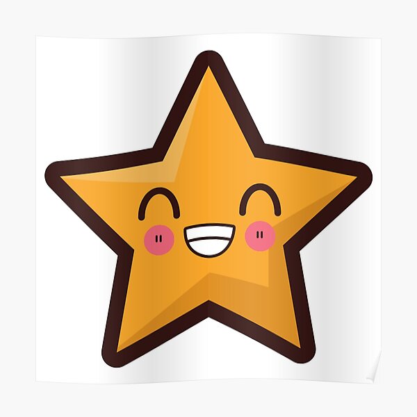 "Chibi Star" Poster by ECOKITCHEN | Redbubble