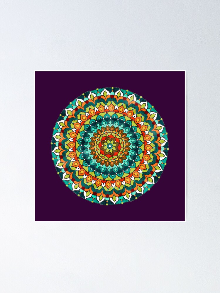 "Aureole Mosaic" Poster by zenstein | Redbubble