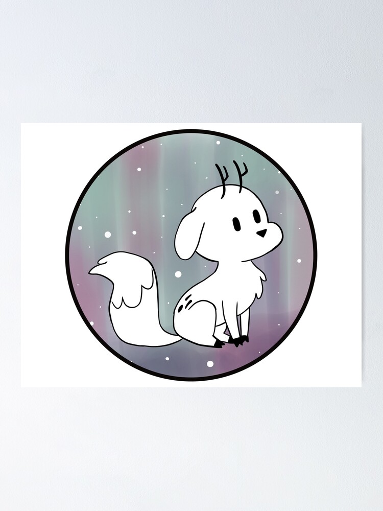 "Twig the Deerfox Side, Deer fox from Hilda" Poster for Sale by ...