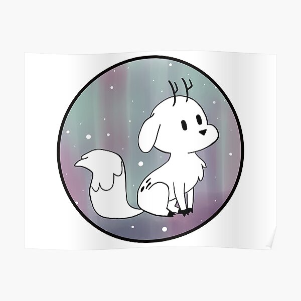 "Twig the Deerfox Side, Deer fox from Hilda" Poster for Sale by ...