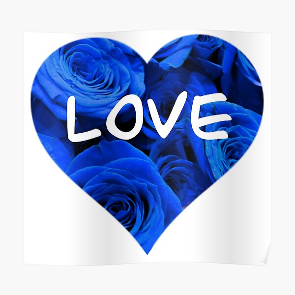 "Blue roses | heart | love | blue floral heart | valentine blue roses ...