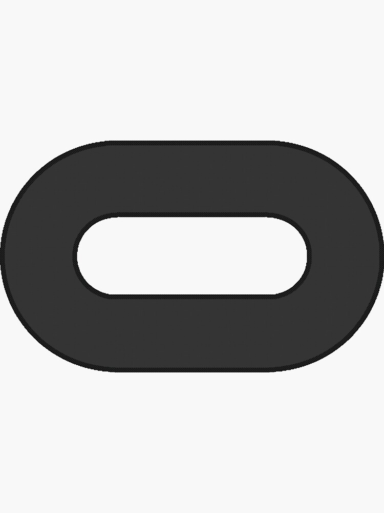 "Oculus VR Logo Carbon Fiber Grey" Sticker for Sale by VRStickers ...