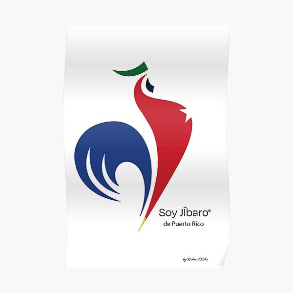 "Gallo Jibaro" Poster by rkohn33 | Redbubble