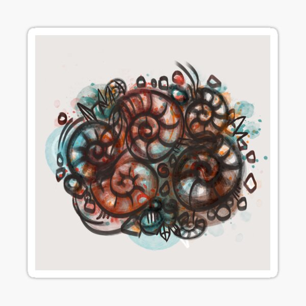 "nautilus" Sticker by NostalgicMagic | Redbubble