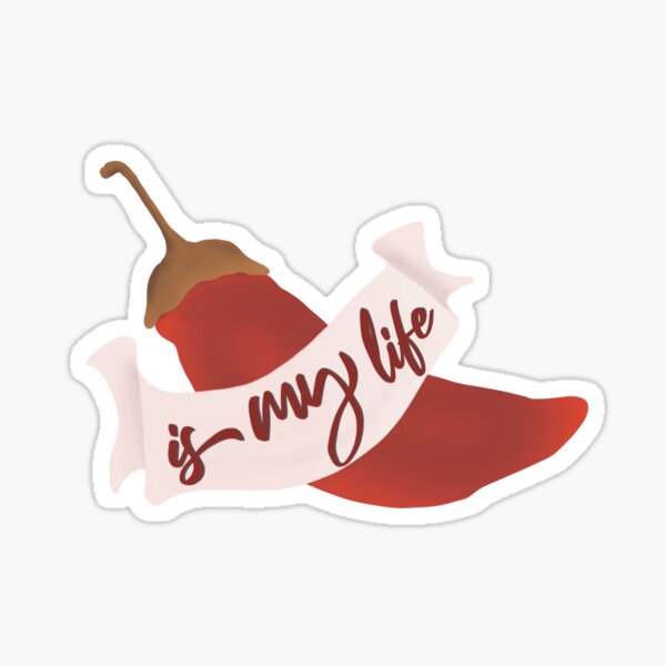 Chipotle Is My Life Vine Stickers | Redbubble