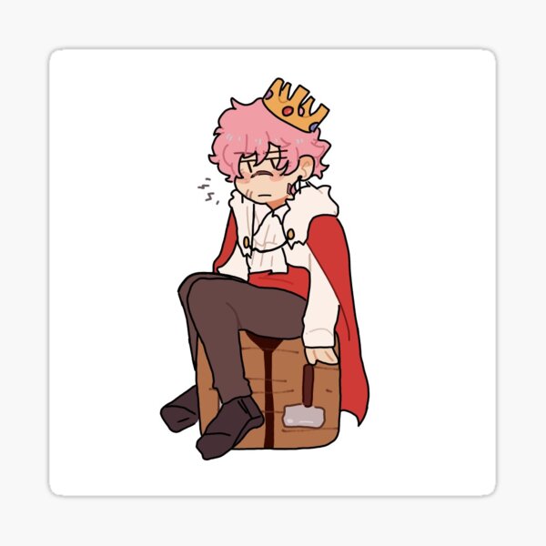 "Technoblade crafting table" Sticker for Sale by sippyskip | Redbubble