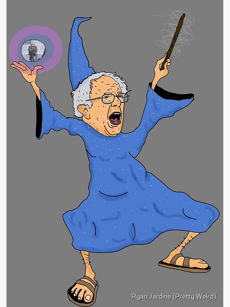 "Crazy Wizard Bernie" Photographic Print for Sale by RyanJardine ...