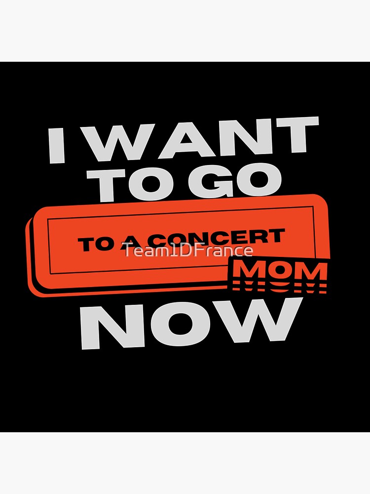 "Concert" Sticker by Team1DFrance | Redbubble