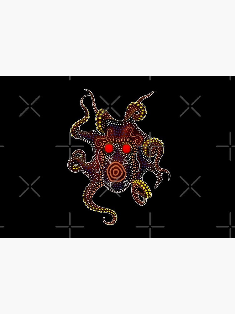 "Aboriginal Octopus Art " Mask for Sale by darwinsworld | Redbubble