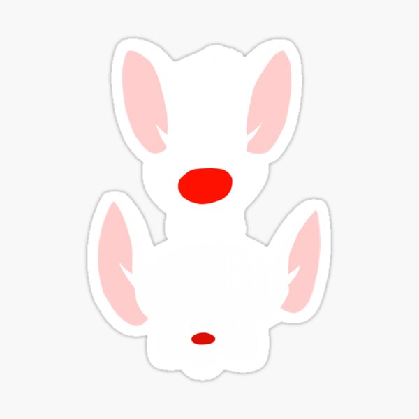 Pinky And The Brain Stickers | Redbubble