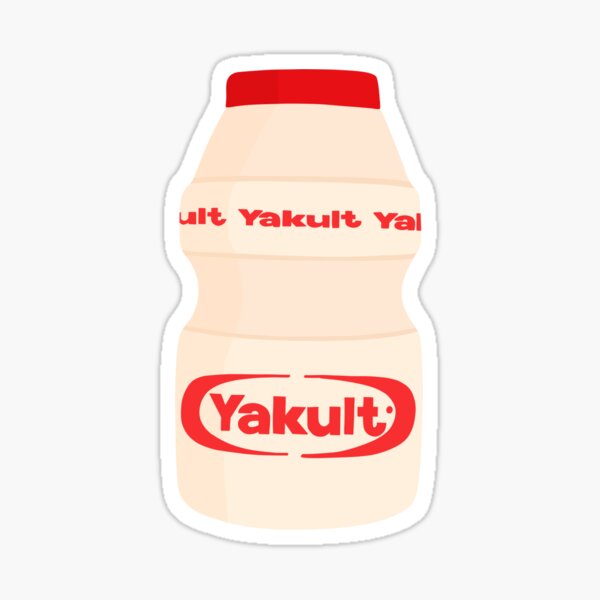 Pegatina for Sale con la obra «Pegatina Yakult» de Cchan0304 | Redbubble