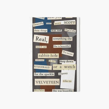 "Dadaist Poem" Art Board Print by letsgochimp | Redbubble