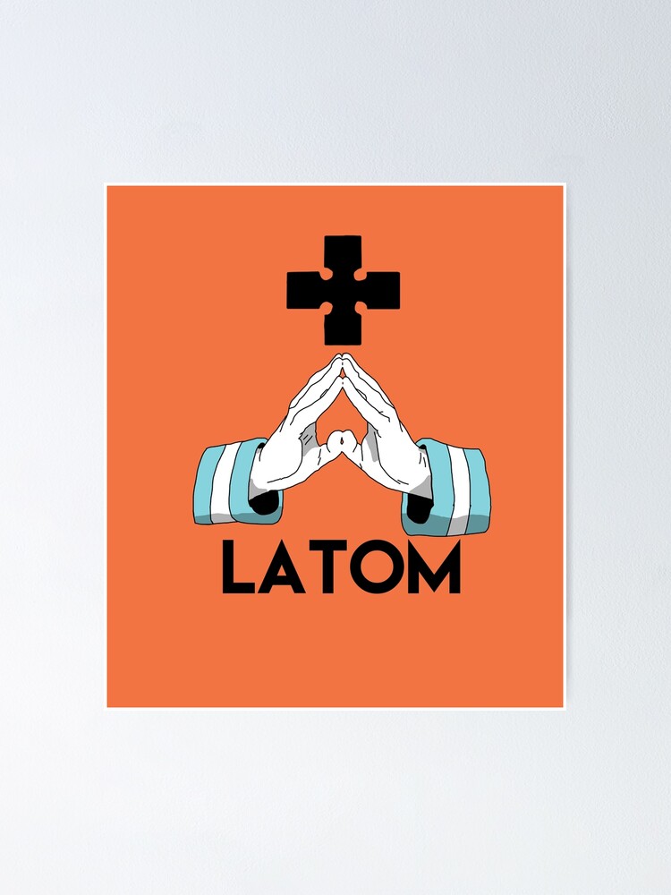 "Latom - Fire Force" Poster by KinguDesign | Redbubble