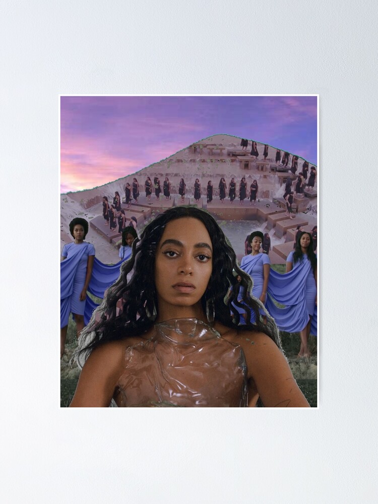 "Solange collage poster" Poster by Elanm553 | Redbubble