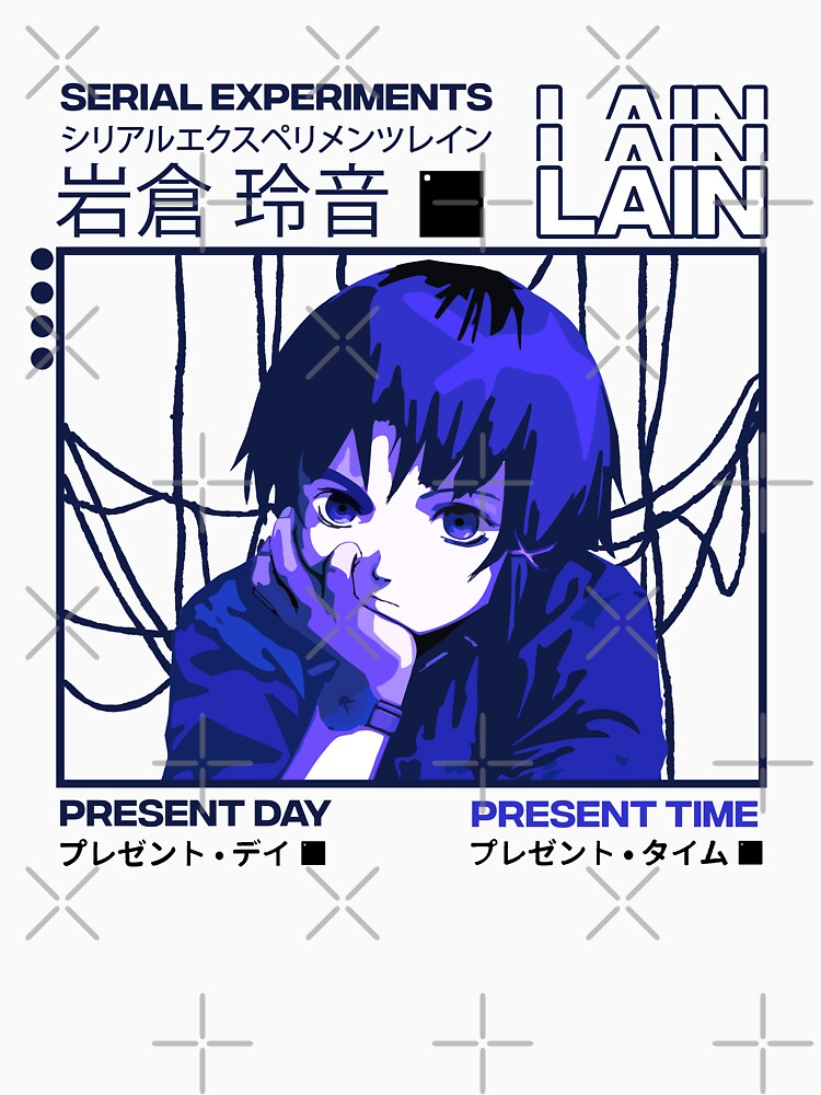 "Serial Experiments Lain" Essential T-Shirt for Sale by YALPOShop ...