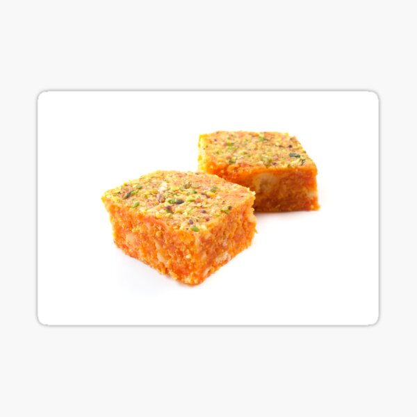 "Gajar ka halwa" Sticker for Sale by troianifabrizio | Redbubble