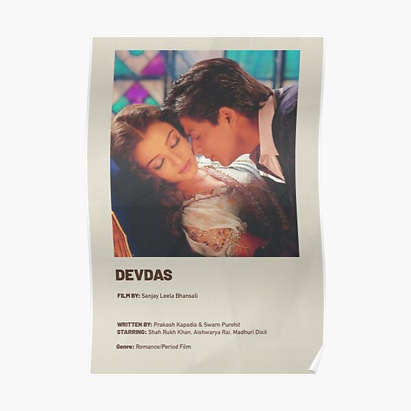 "Devdas - minimalist movie poster " Poster for Sale by BollywoodAI ...