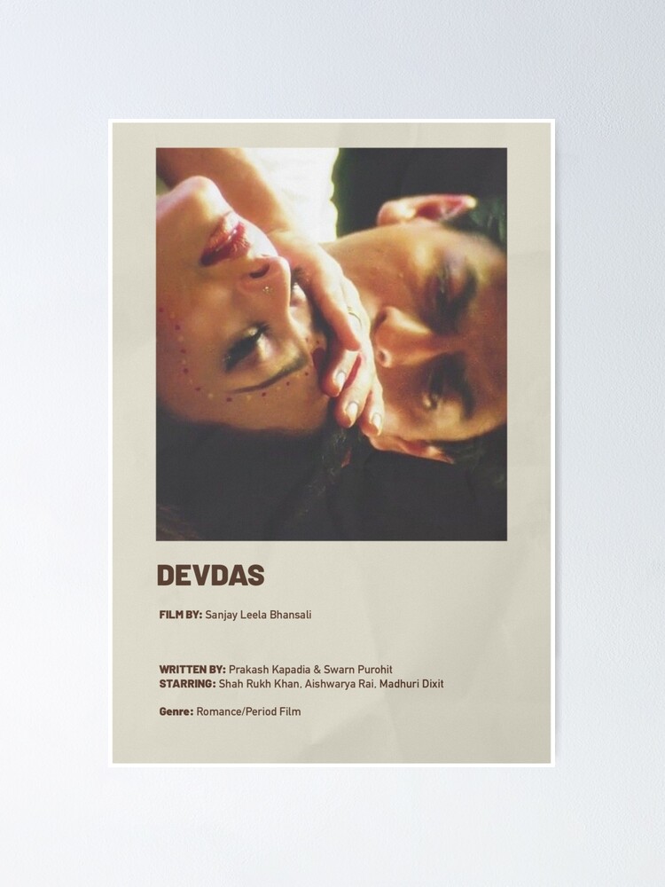 Póster «Devdas - póster de película minimalista» de BollywoodAI | Redbubble