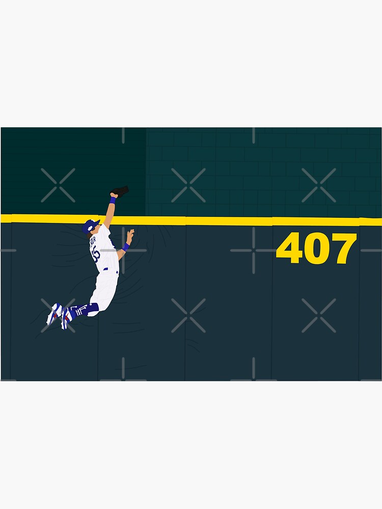 "Bellinger Home Run Robbery" Sticker for Sale by sockaholic13 | Redbubble