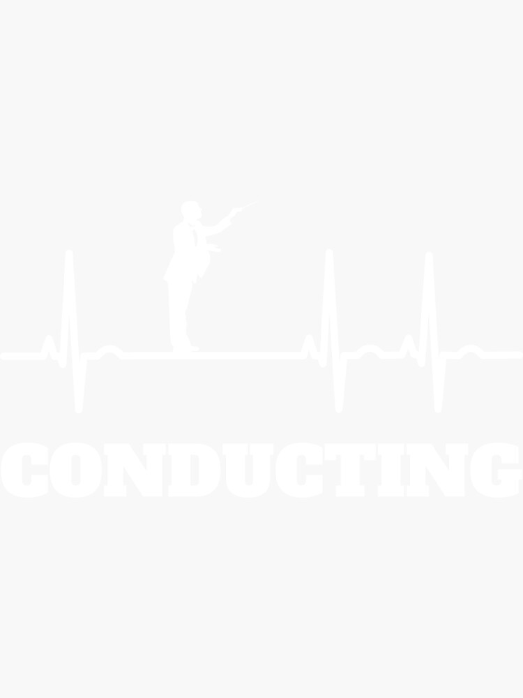 "Gift For Conductors Conductor Conducting" Sticker by Salvadax | Redbubble