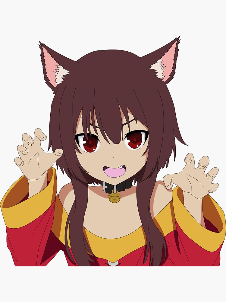 "Megumin" Sticker for Sale by Kura97 | Redbubble