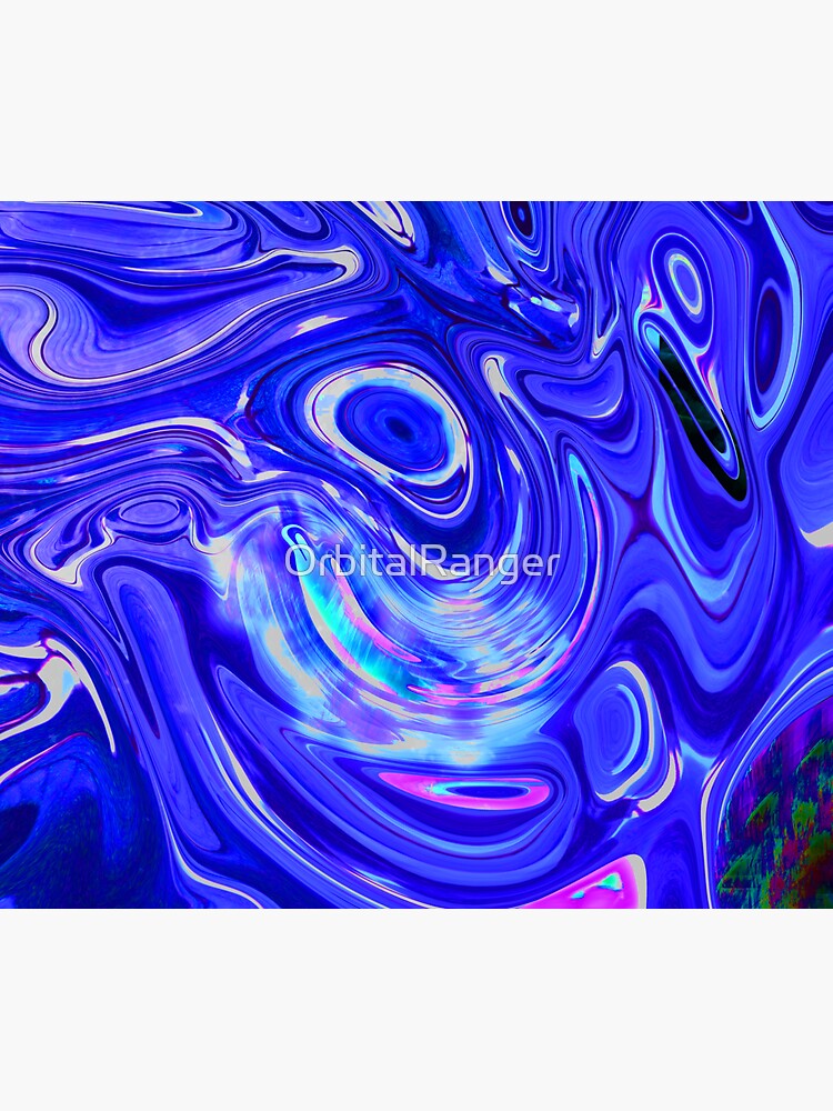 "ZOOMED TIDAL" Sticker for Sale by OrbitalRanger | Redbubble