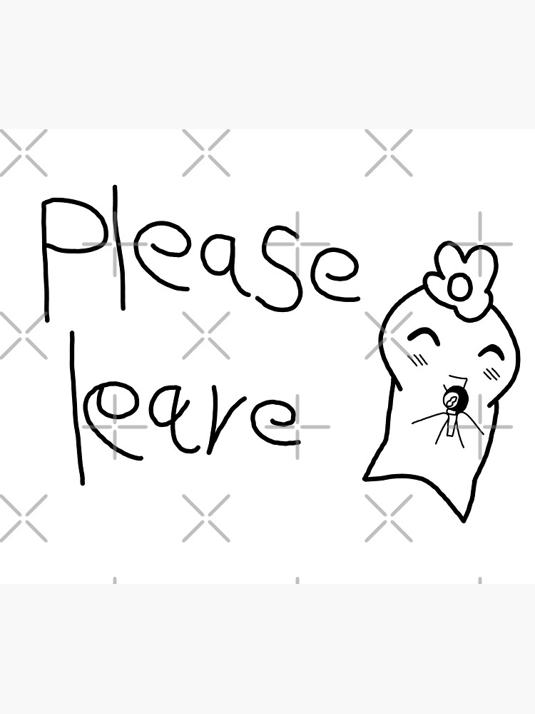 "ATEEZ Yeosang "Please leave Hehetmon"" Sticker by ErvaKrblt | Redbubble