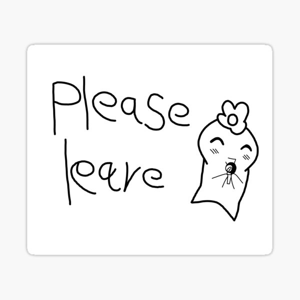 "ATEEZ Yeosang "Please leave Hehetmon"" Sticker by ErvaKrblt | Redbubble