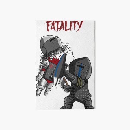 "Fatality" Art Board Print for Sale by Giantdad91 | Redbubble