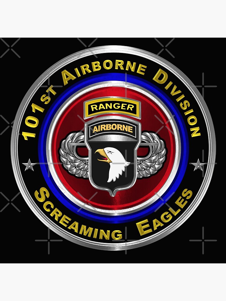 "101st Airborne Division Air Assault Ranger" Art Print by SoldierAlways ...