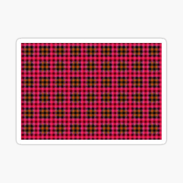 "Pink Raspberry Plaid Pattern" Sticker for Sale by LJWDesigns | Redbubble