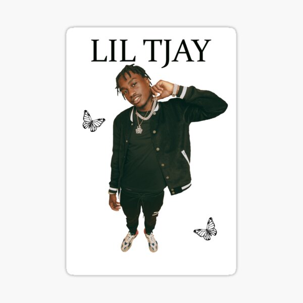 "LIL TJAY " Sticker for Sale by TalkingBusiness | Redbubble