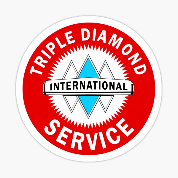 "International - Triple Diamond Service" Sticker by Bloxworth | Redbubble